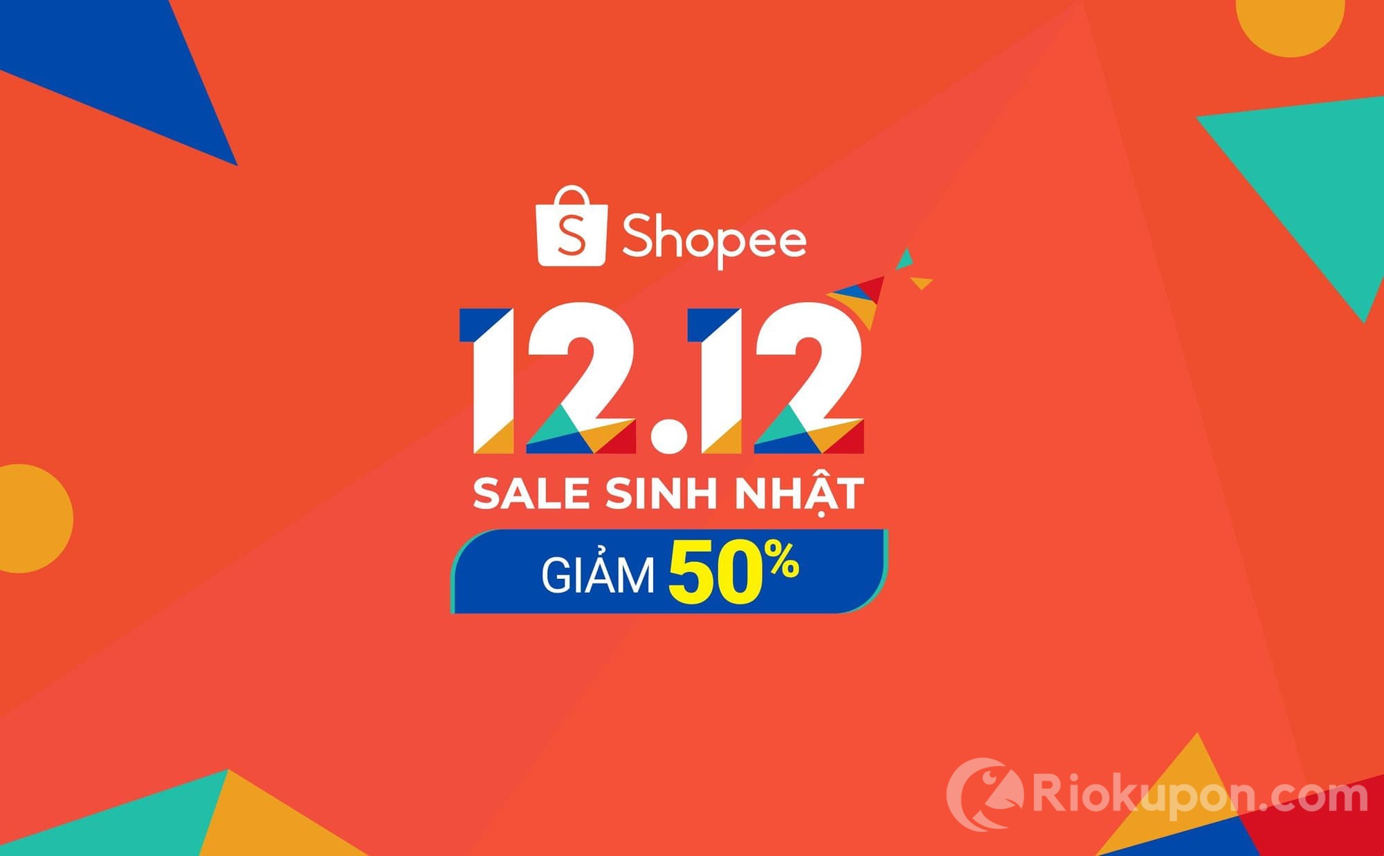 Shopee 12.12 - Đại tiệc sinh nhật: SĂN VOUCHER ĐẾN 1,2 TRIỆU XU, FREESHIP ĐẾN 99K