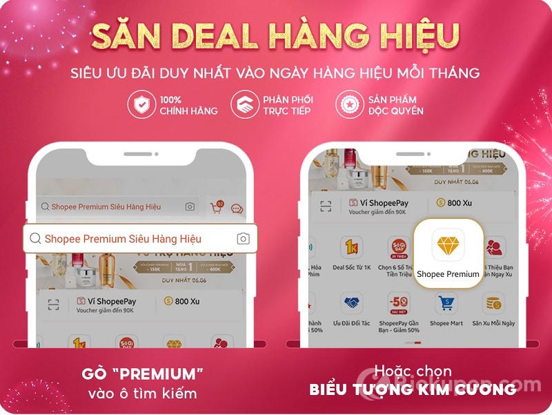 Shopee Premium sale tết - Sự kiện hoành tráng, giảm sâu đặc biệt nhất năm