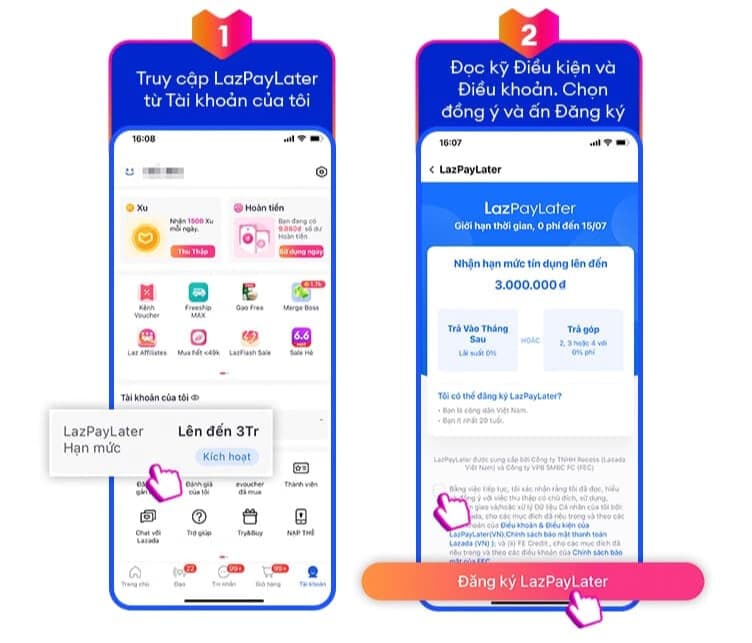 LazPayLater là gì? Cách kích hoạt và sử dụng LazPayLater