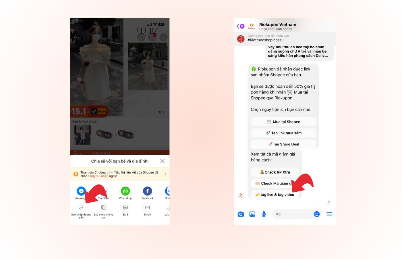 Hướng dẫn cách gắn tag live và tag video trên ứng dụng Shopee đơn giản ...