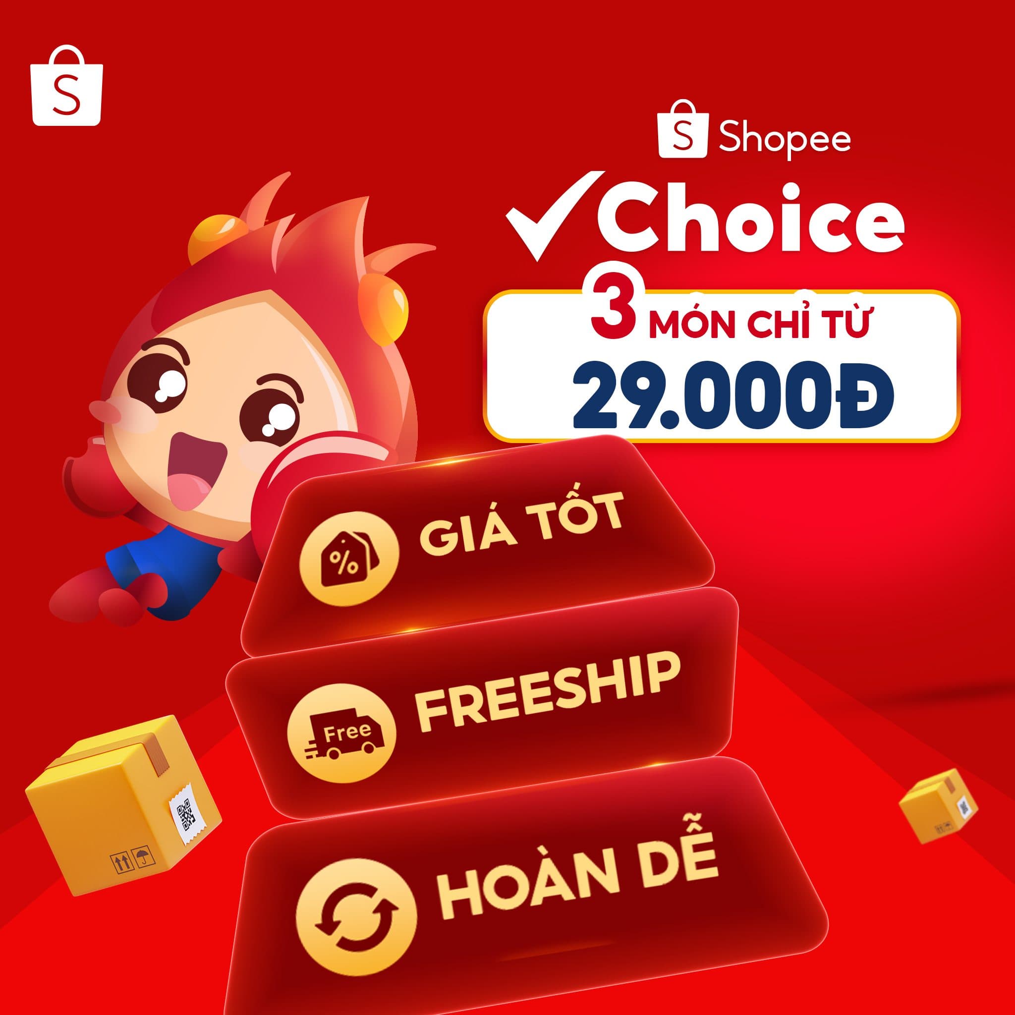 Shopee Choice là gì? Những ưu đãi tuyệt vời từ Shopee Choice mà bạn không nên bỏ lỡ