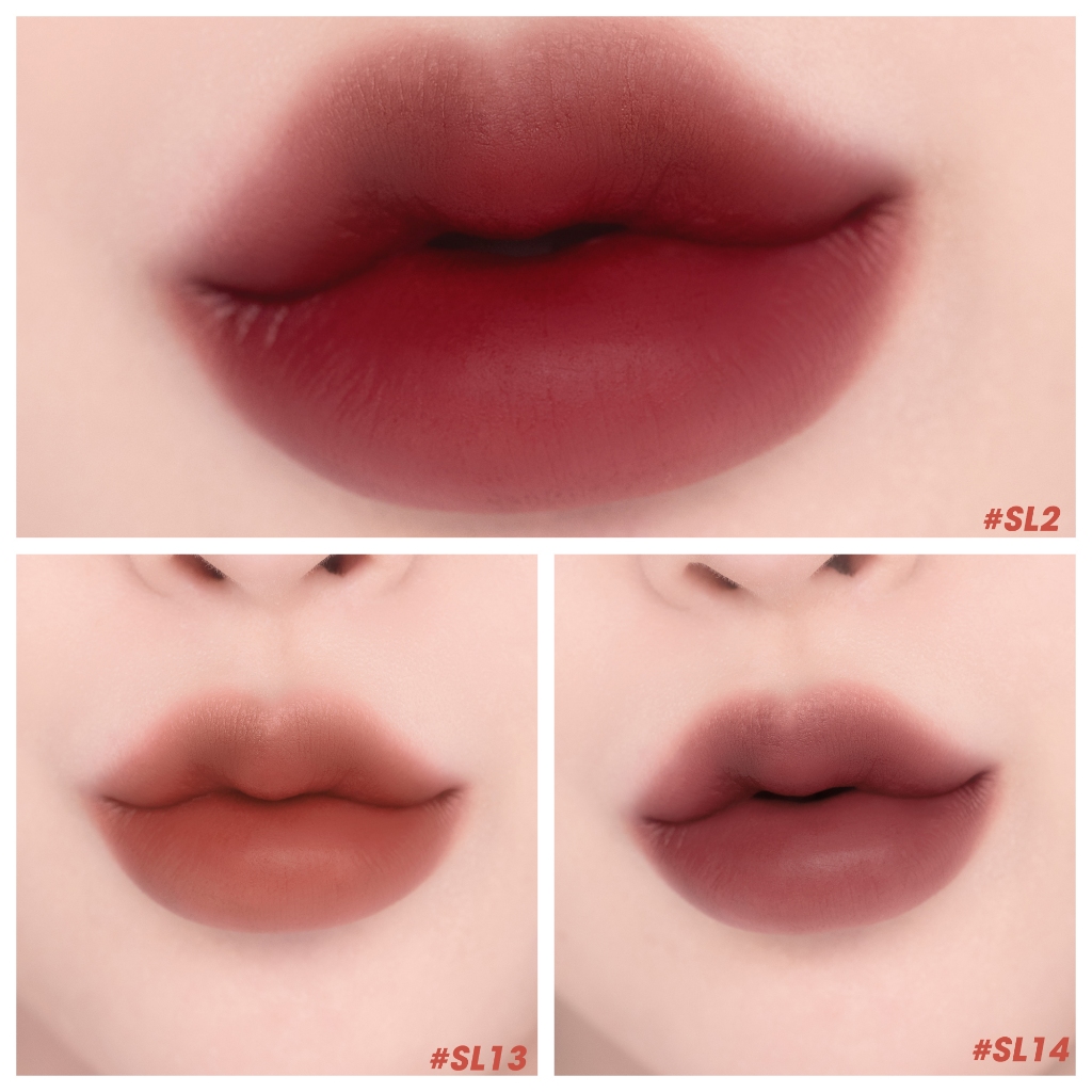 Review son kem lỳ Merzy Soft Touch Lip Tint siêu mềm mịn, bảng màu hottrend