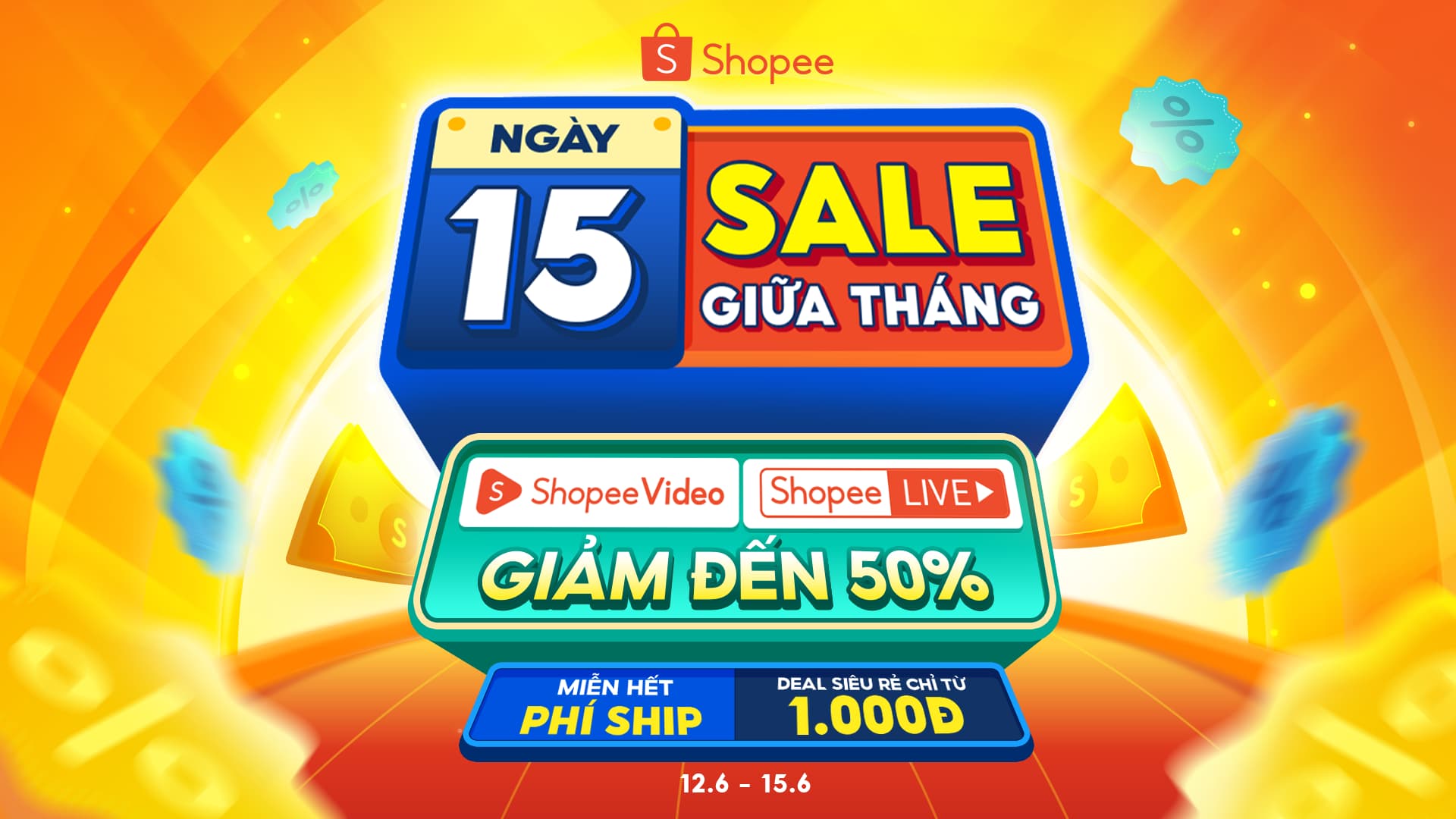 Lịch sale Shopee 2024: Cập nhật chi tiết tháng 07.2024
