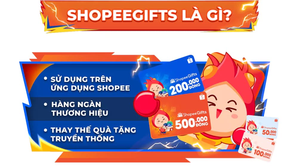 Shopee Gift là gì mà HOT đến vậy? Cách sử dụng như thế nào?