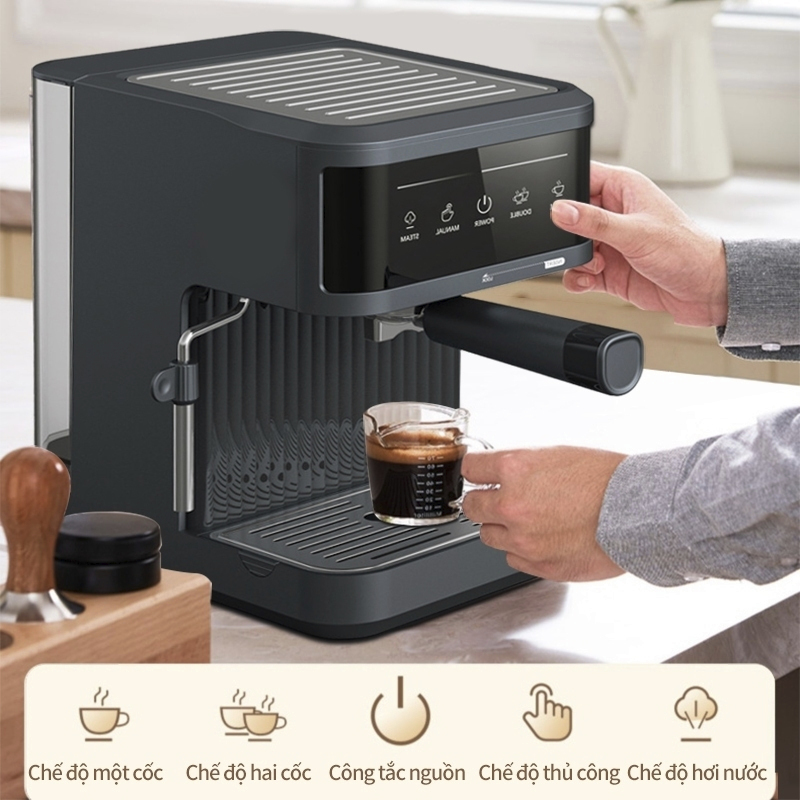 Top 5 máy pha cà phê mini chất lượng ổn, giá tốt cho gia đình