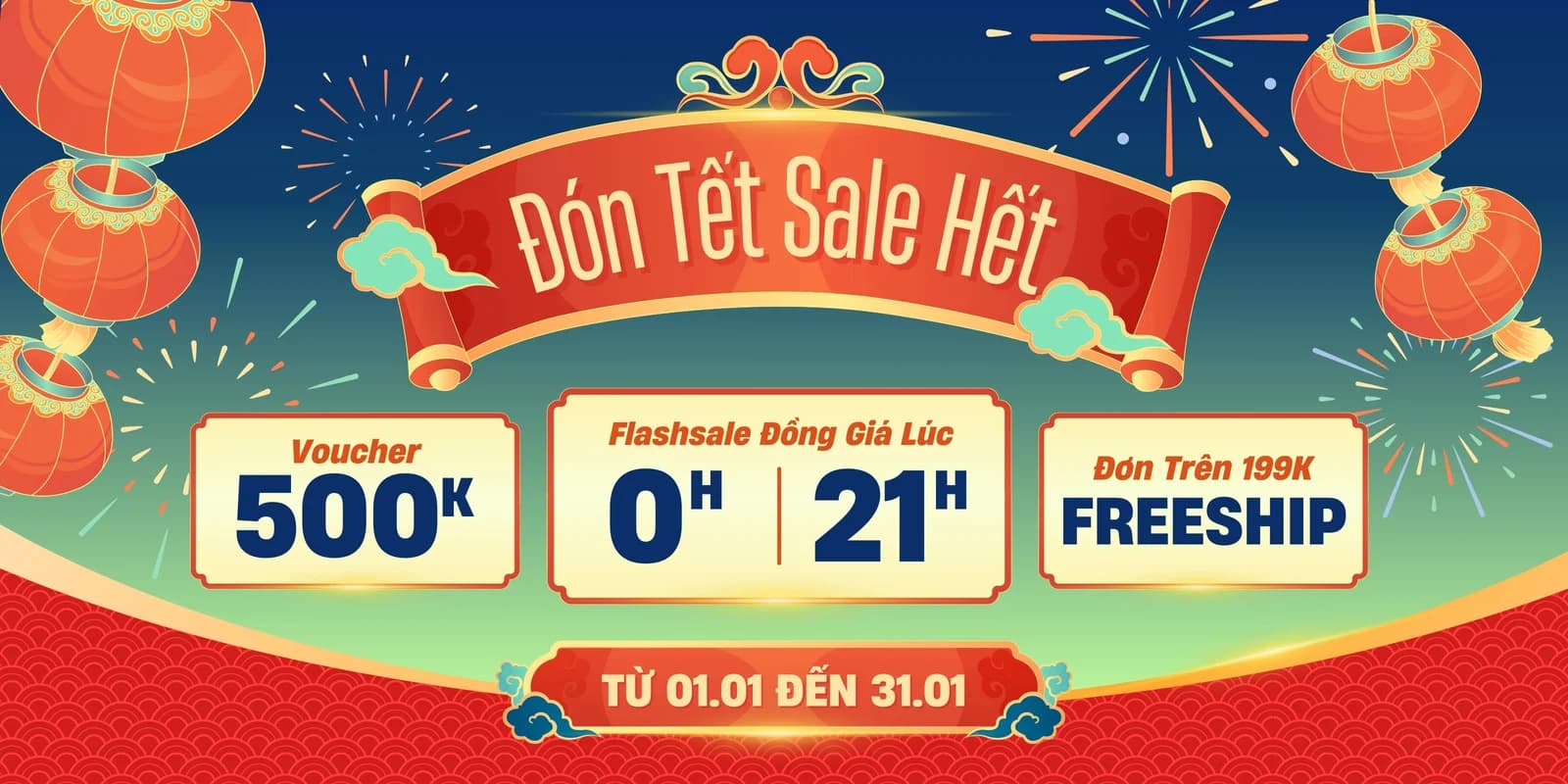 Tổng hợp 100+ mẫu banner Tết đẹp và ấn tượng nhất