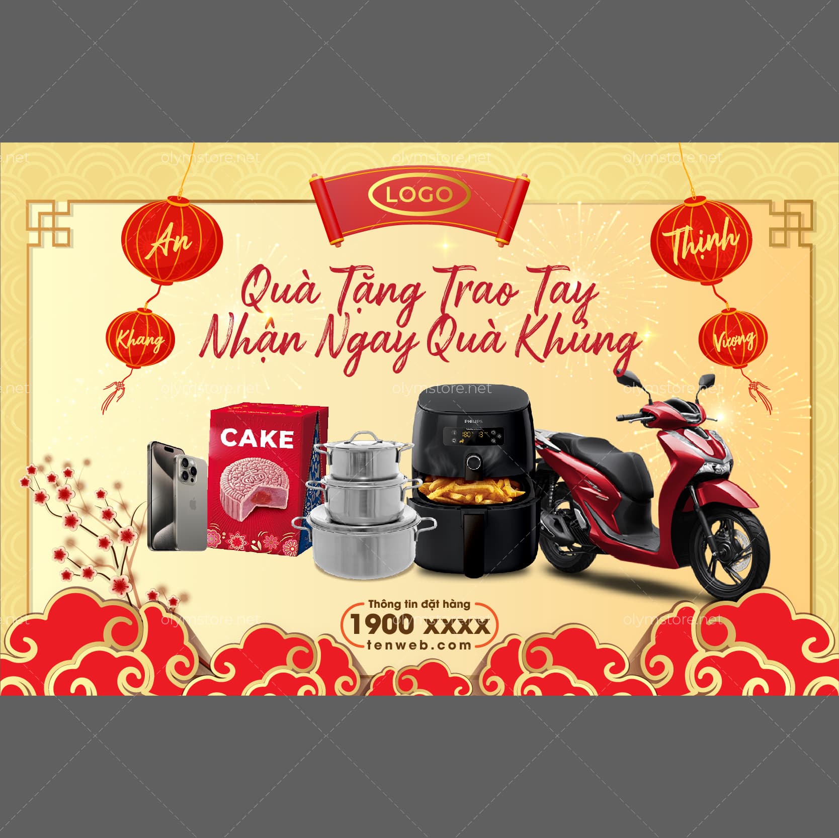 Tổng hợp 100+ mẫu banner Tết đẹp và ấn tượng nhất