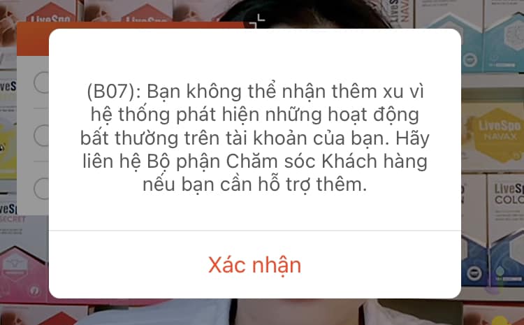 Lỗi B07 Shopee là gì? Hướng dẫn cách khắc phục lỗi B07