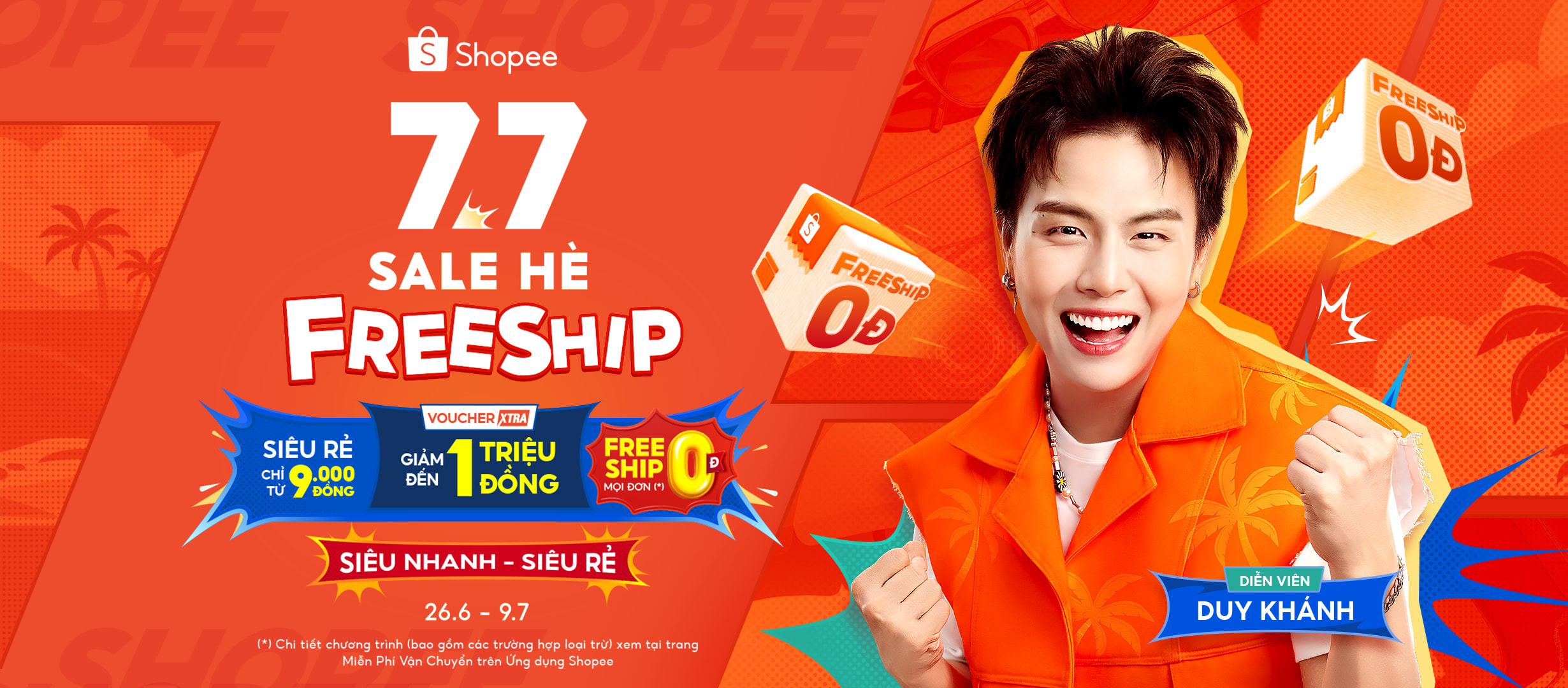Lịch sale Shopee 2025: Cập nhật chi tiết tháng 7.2025