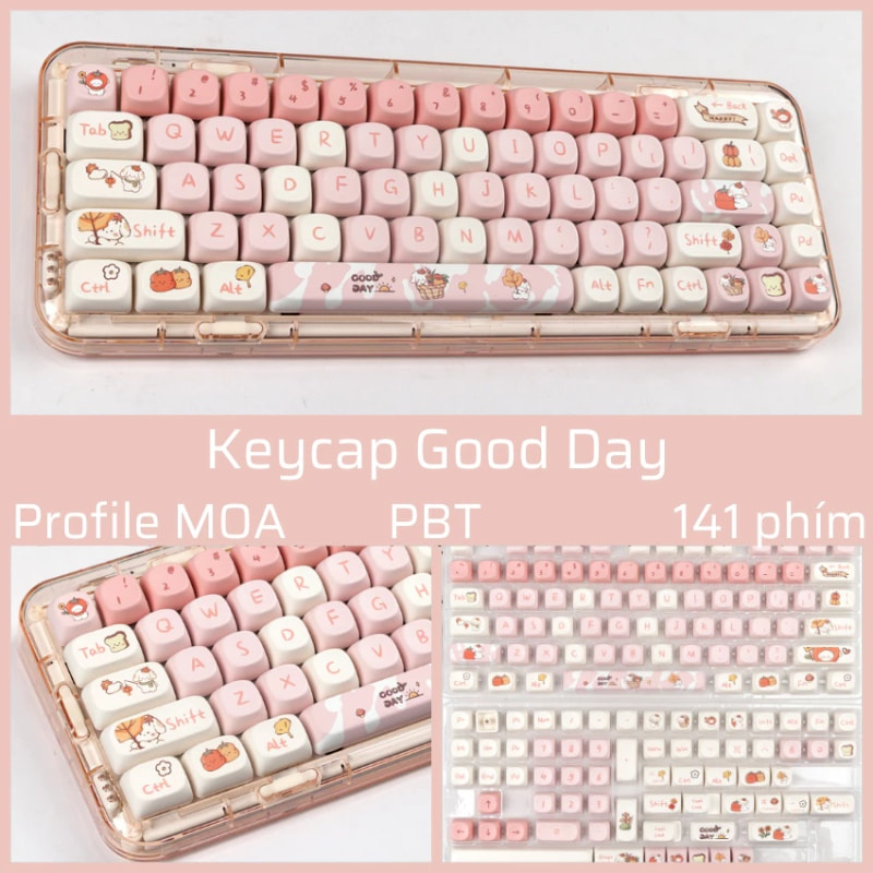 TOP 7 mẫu keycap dưới 200k đẹp có lượt bán khủng trên Shopee