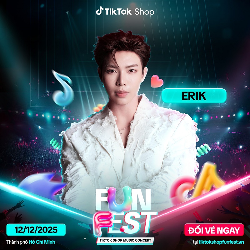 TikTok Shop FunFest 2025 và cách nhận vé tham gia concert